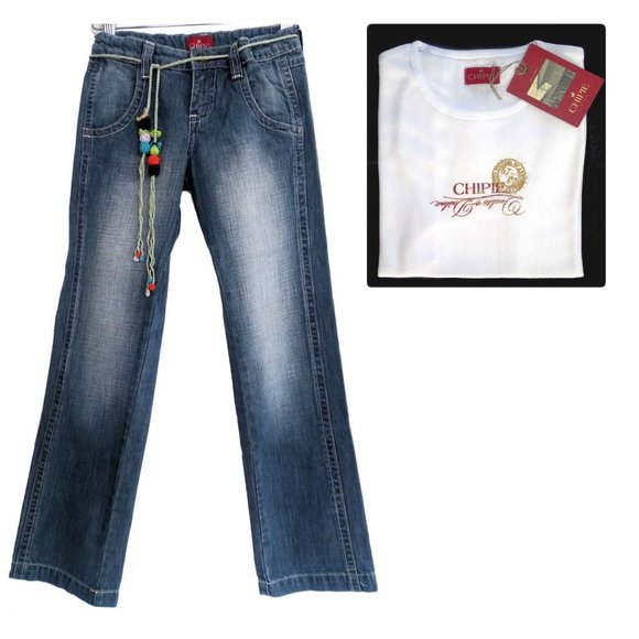 Chipie | Bottoms | French Designer Chipie Girls Jeans Size 2 | Poshmark